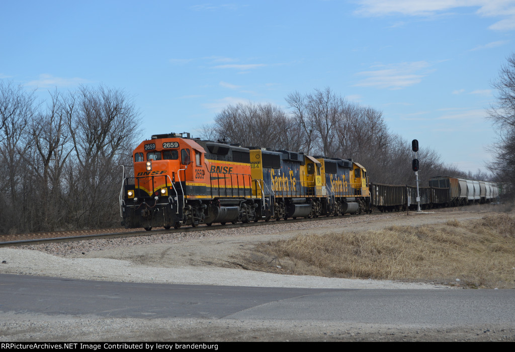 BNSF 2659 with the monett local